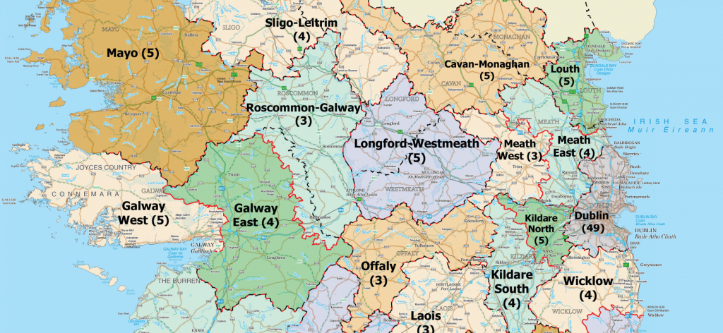 Constituency Review in Ireland: Electoral Commission proposes largest ...